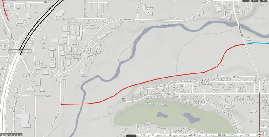 GWB west | Dixie Metropolitan Planning Organization